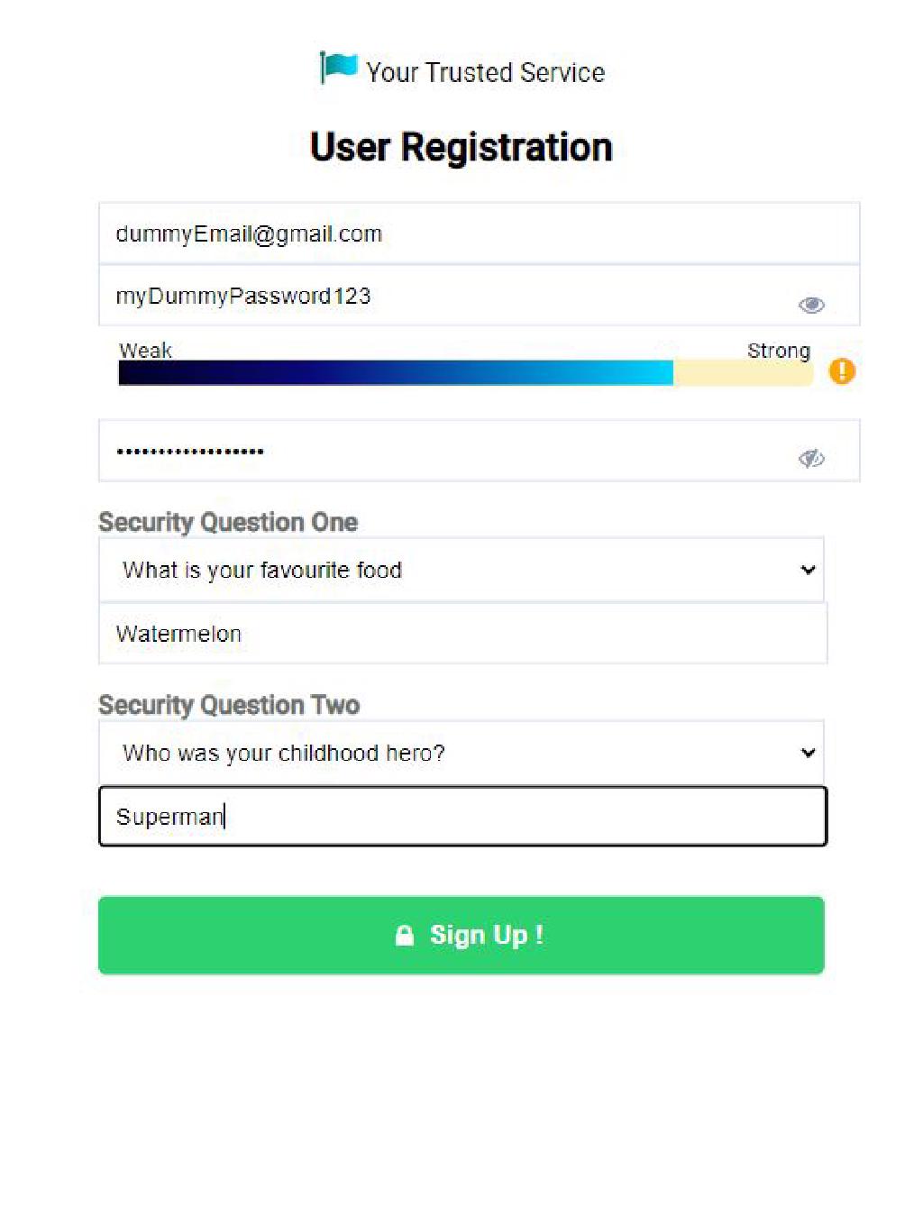 Passing JSON from Front-end to Backend